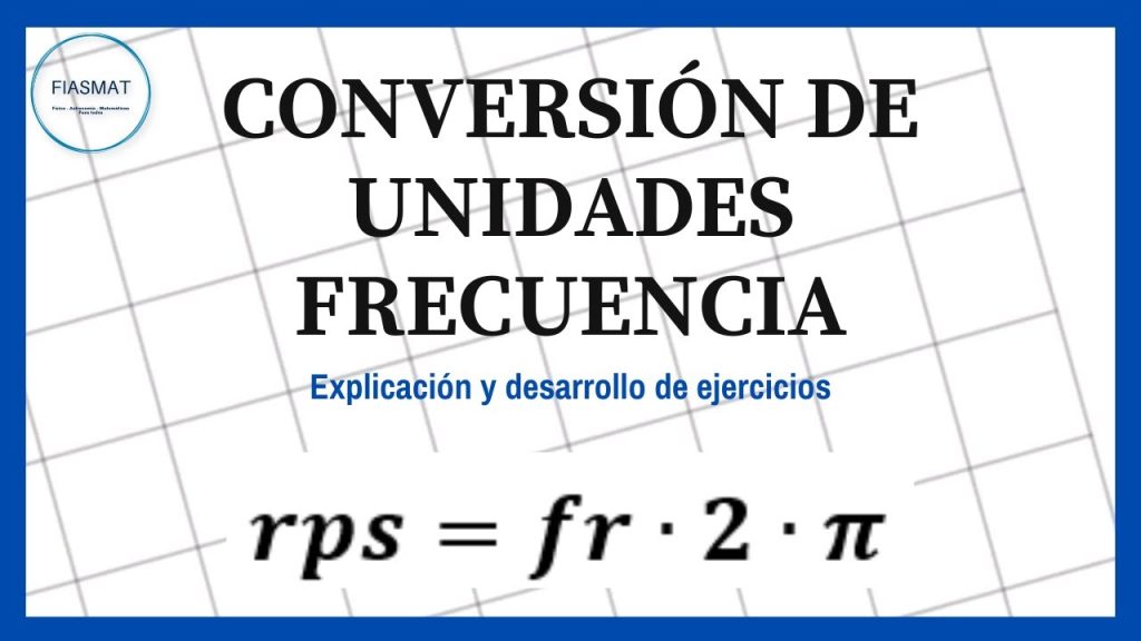 Conversión de unidades de Frecuencia - Calculadoras de Física